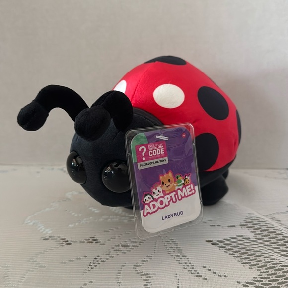 roblox | Toys | Adopt Me Series 3 Ladybug Plush Toy With Exclusive ...